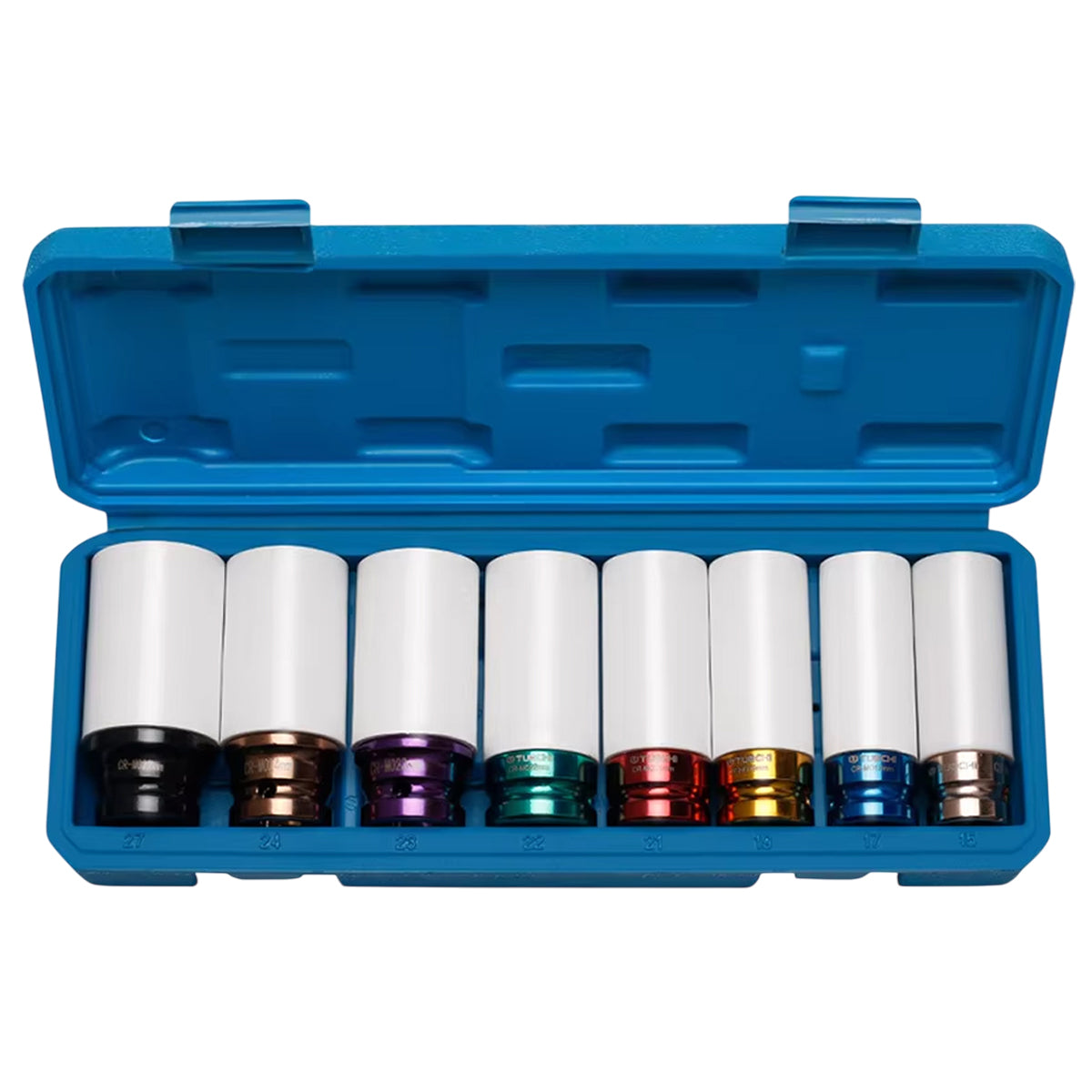 8PCS Deep Impact Socket Set 1/2 Inch Drive for Auto Repair | Aimall