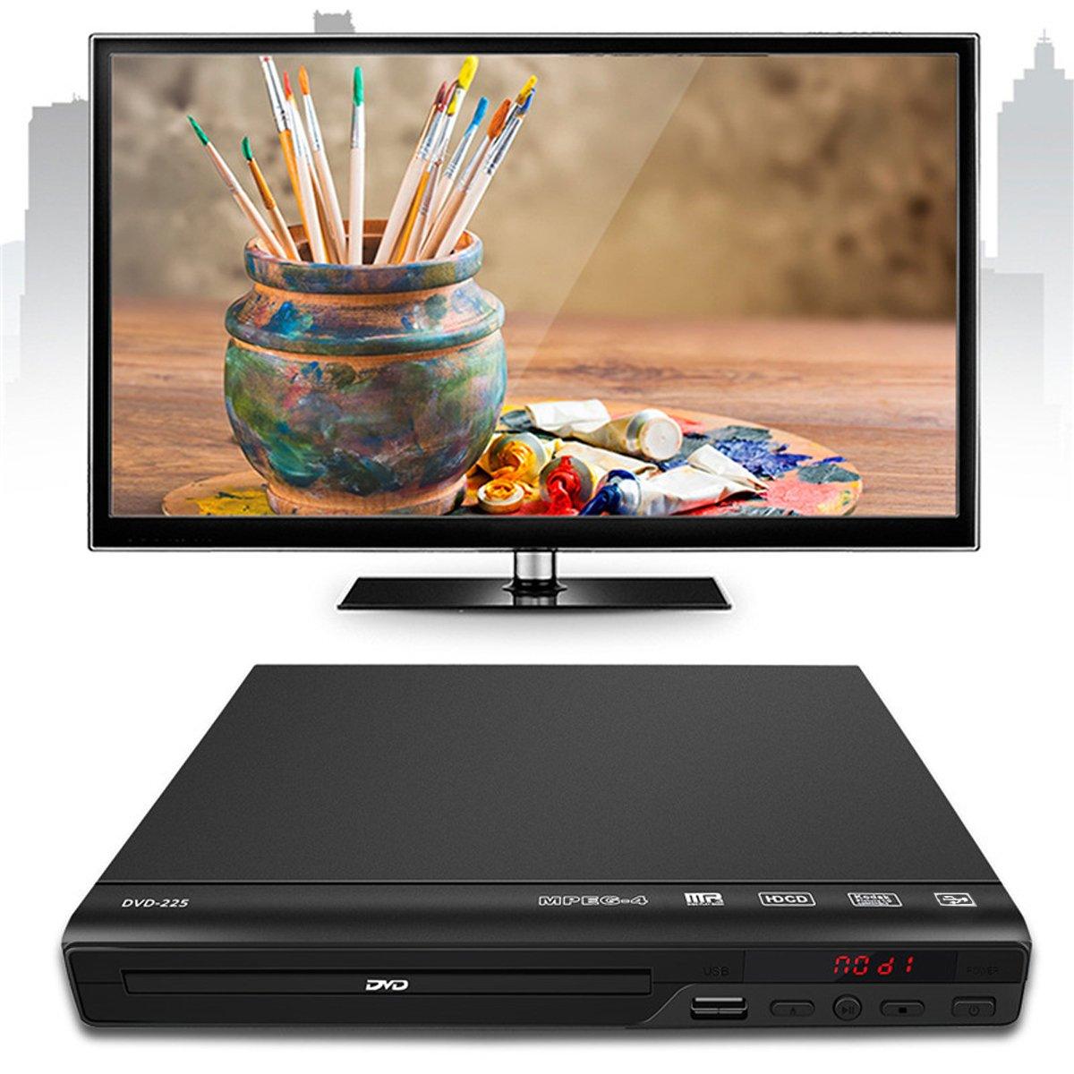 Portable Mini DVD Player HD CD Player Home EVD VCD Player for Kids and ...