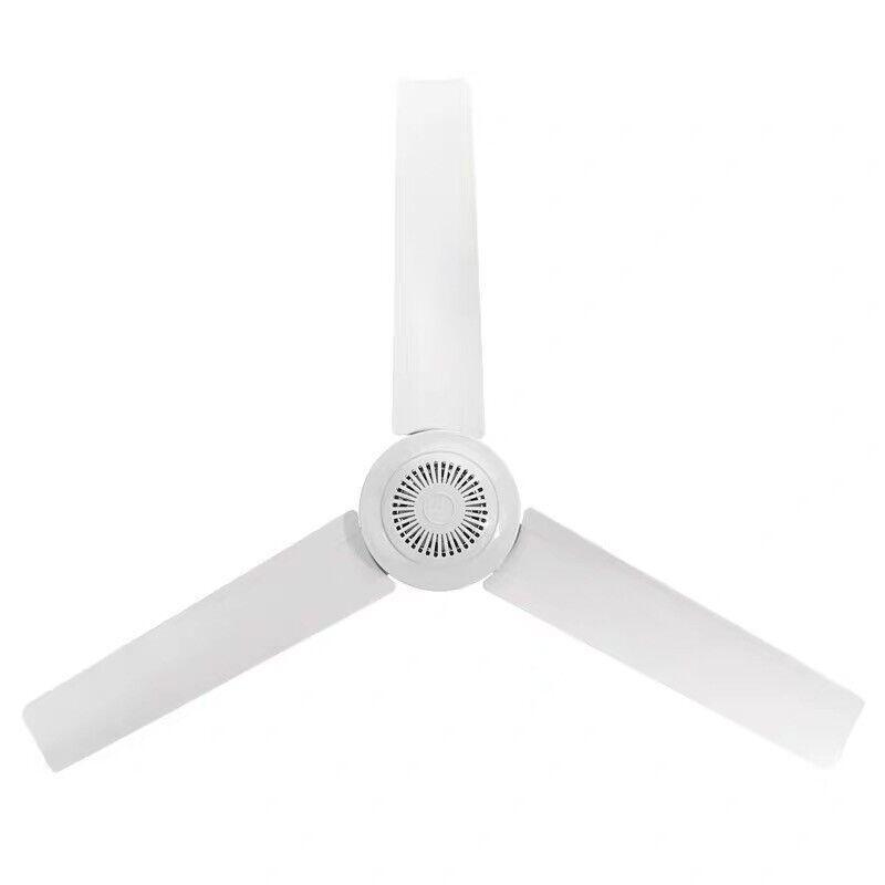 Portable 12V Ceiling Fan 3 Blade 0.7AMP HQ Caravan Camping For Solar ...